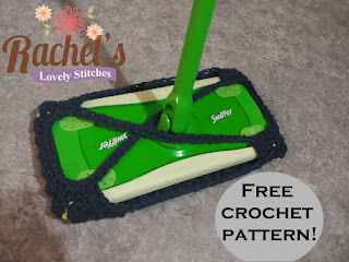 Rachel's Lovely Stitches: Reusable Swiffer Pad~Free Crochet Pattern