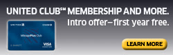Do It For The Points!: United Club Card First Year Free