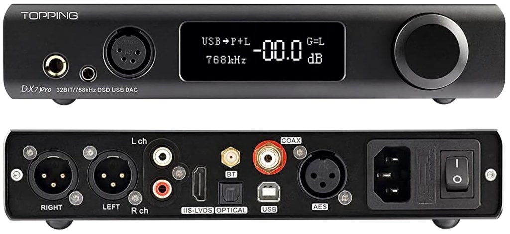 SABRE HiFi 要聽就聽最好的!!: Topping DX7 Pro DAC/放大器 - 專注於高階聲音