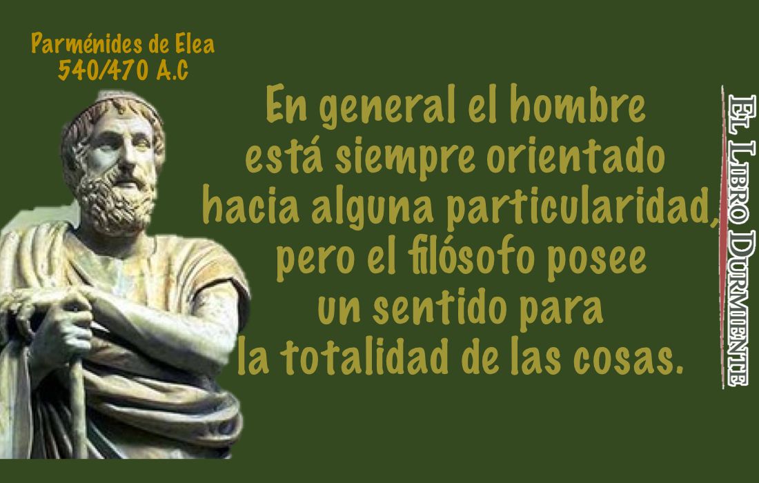 El rincón del conocimiento: Parménides de Elea