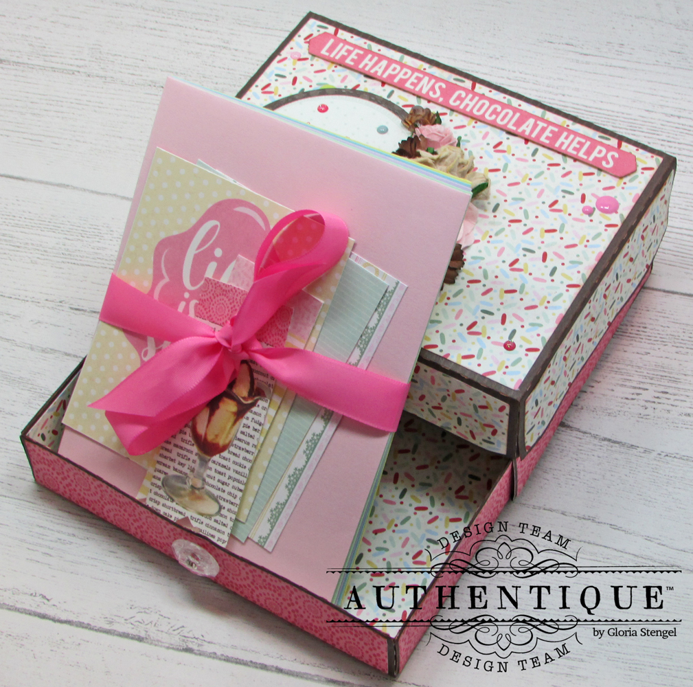 Scraps of Life: Sweet Treats Card Box