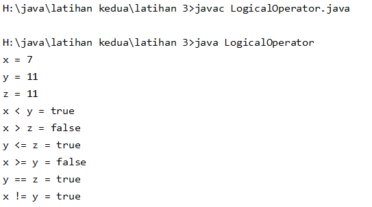 Belajar Java : Operator dan Pengulangan | Learn to be Pro | Programming ...