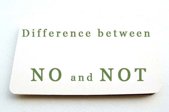 Di rio De Rose Difference Between NO And NOT di-rio-de-rose-difference-between-no-and-not