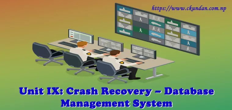 Unit IX: Crash Recovery | BCA 4th Semester Database Management System ...