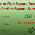 How to Find Square Root of Non Perfect Square Number - VedasMaths