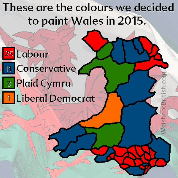 WelshnotBritish.com: General Election 2015 - Results