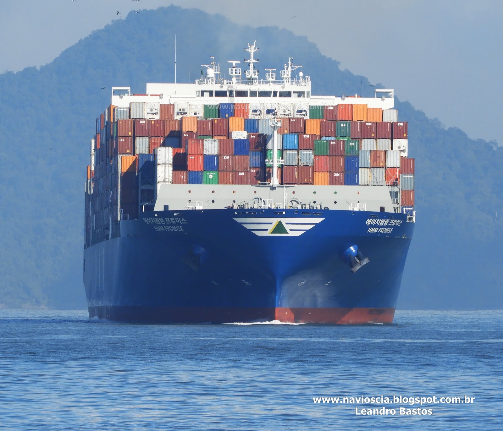Navios de Santos & CIA: Navio HMM PROMISE