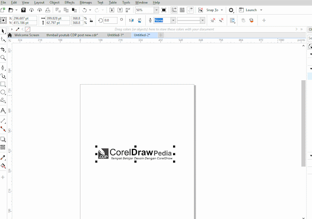 Tutorial Cara Simpan File dan Selamatin File di CorelDraw dengan Back ...