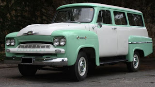 ANOS DOURADOS: IMAGENS & FATOS: IMAGENS - Carro: PERUA CHEVROLET "AMAZONA"