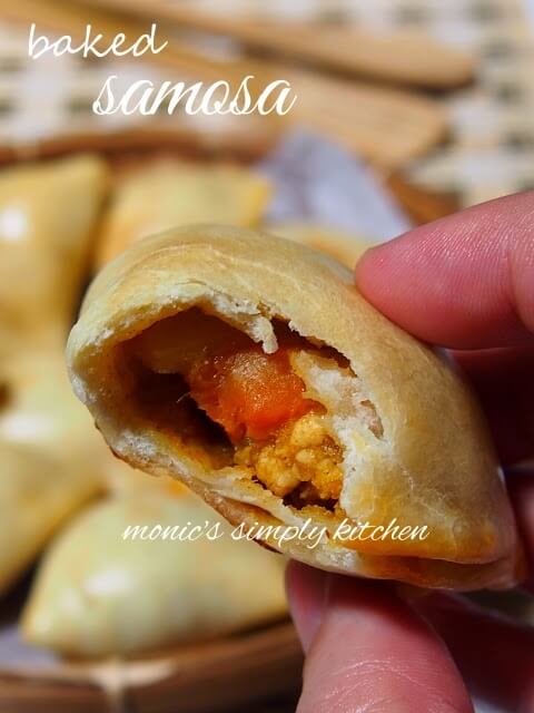 Diet Rendah Garam #17 : Samosa Panggang - Monic's Simply Kitchen