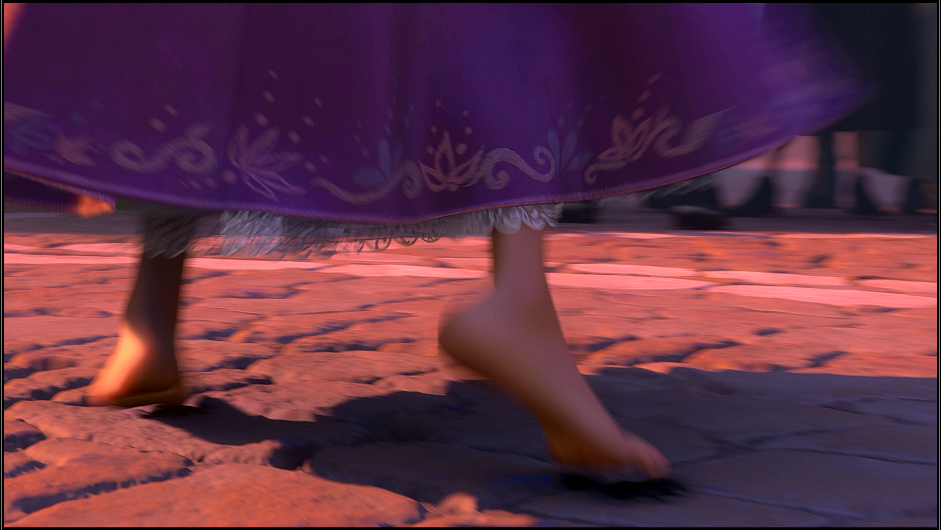 Anime Feet: Tangled (Movie): Rapunzel, Part 6 of 6