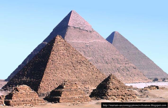 Ancient Egyptian civilization: Pyramids of Giza