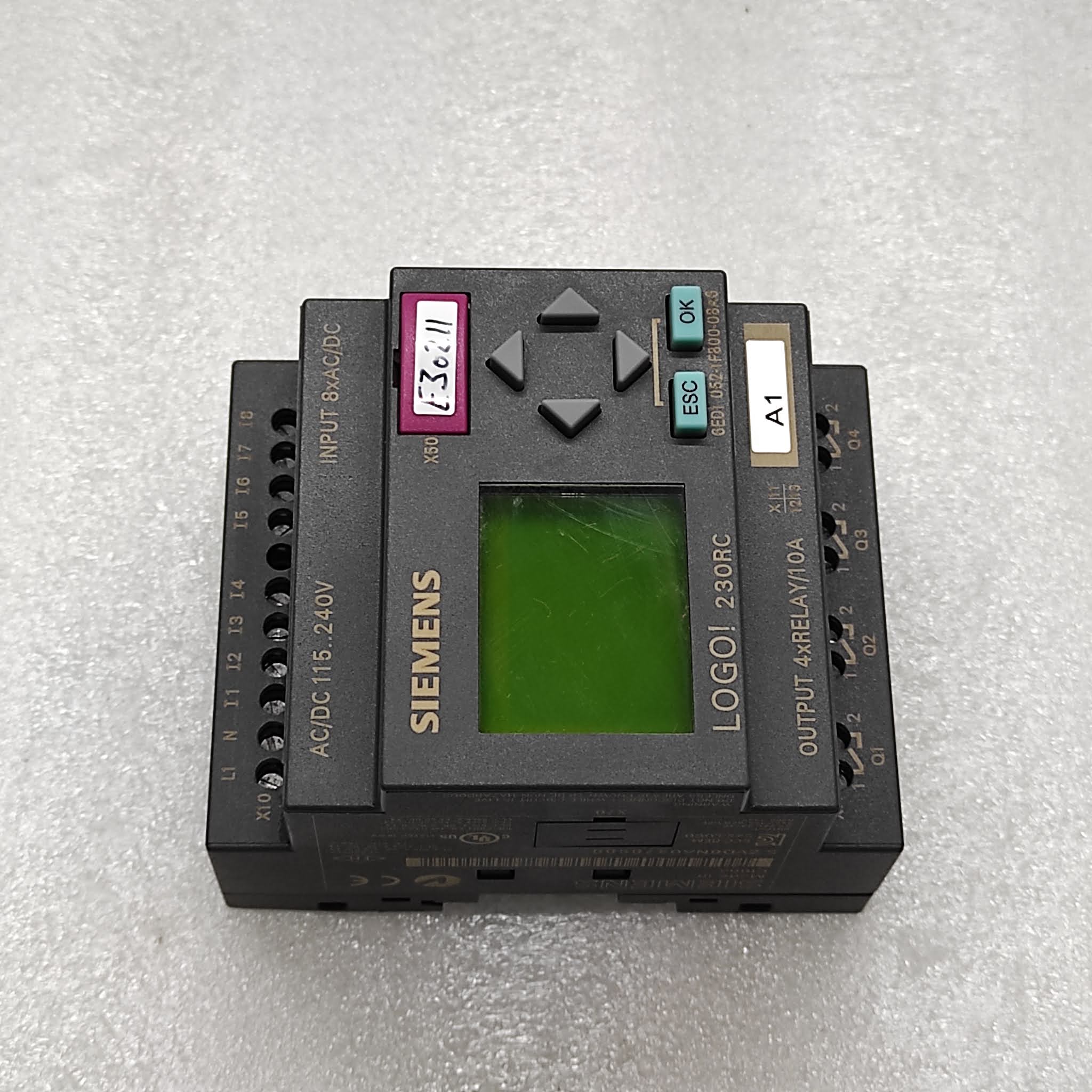 SIEMENS LOGO 230RC 6ED1 052-1FB00-0BA6 115-240V AC/DC