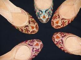 Traditional products of Sindh, Pakistan.: Khusa shoes