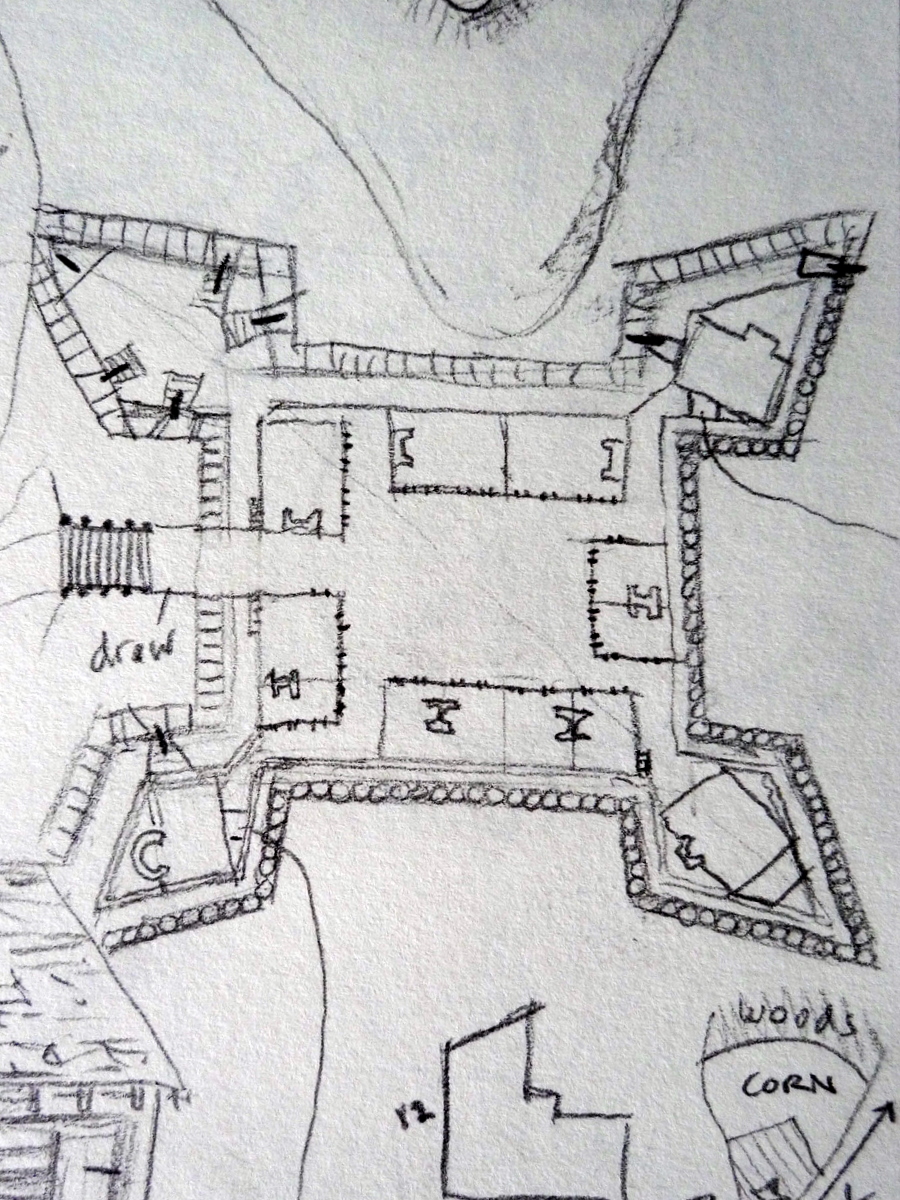 Buttons & Beads: Anatomy of a Drawing: Fort Duquesne