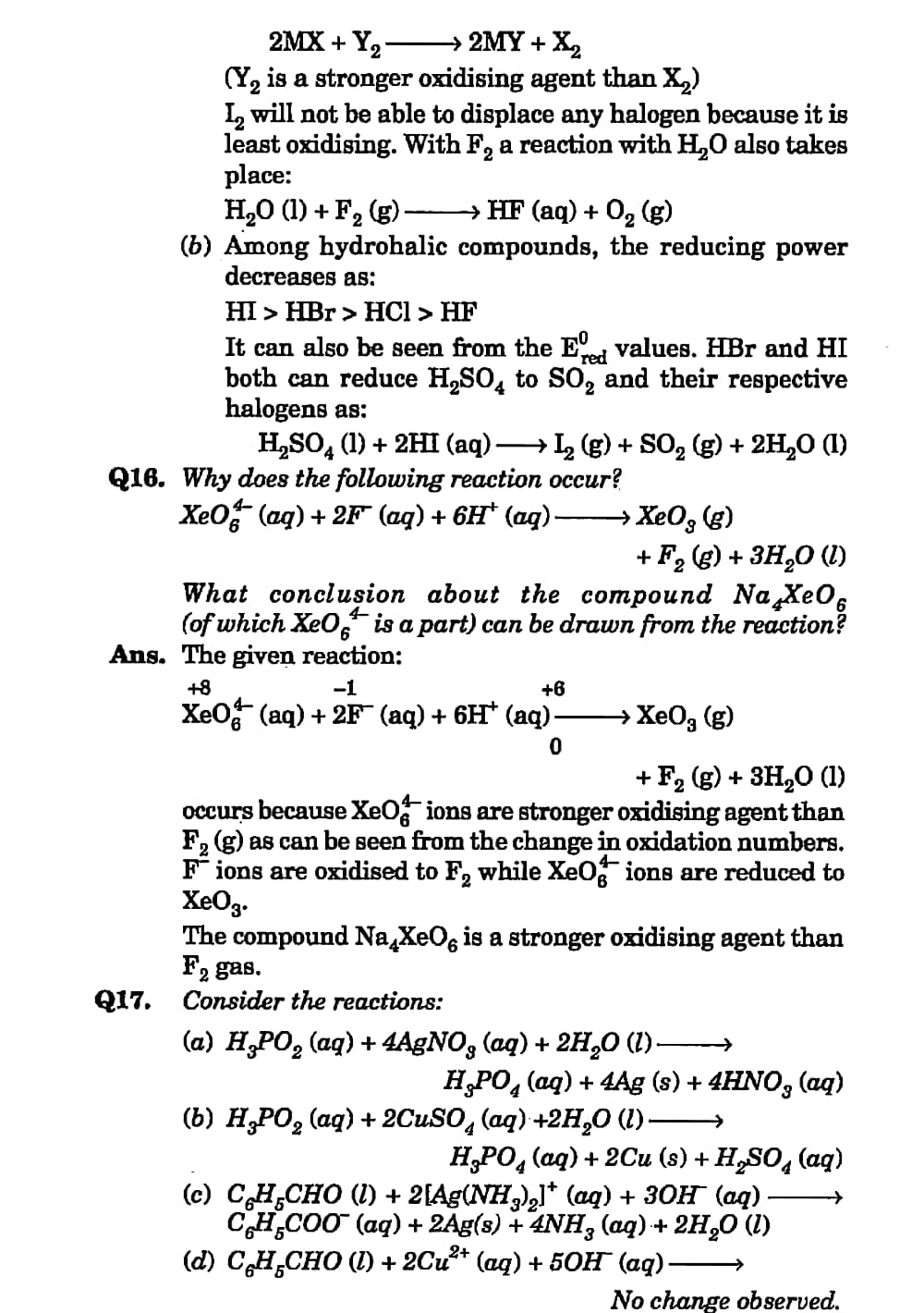 Redox reactions class 11 chemistry - Studypur