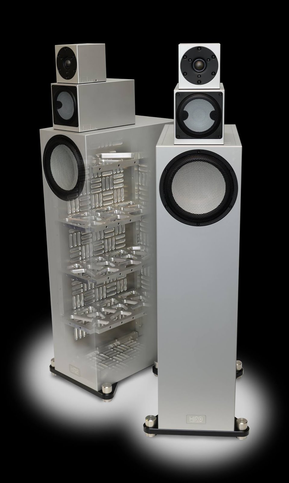 HIRO ACOUSTIC LABORATORY ALUMINUM SPEAKERS – M & S | Ultimate High-Fidelity