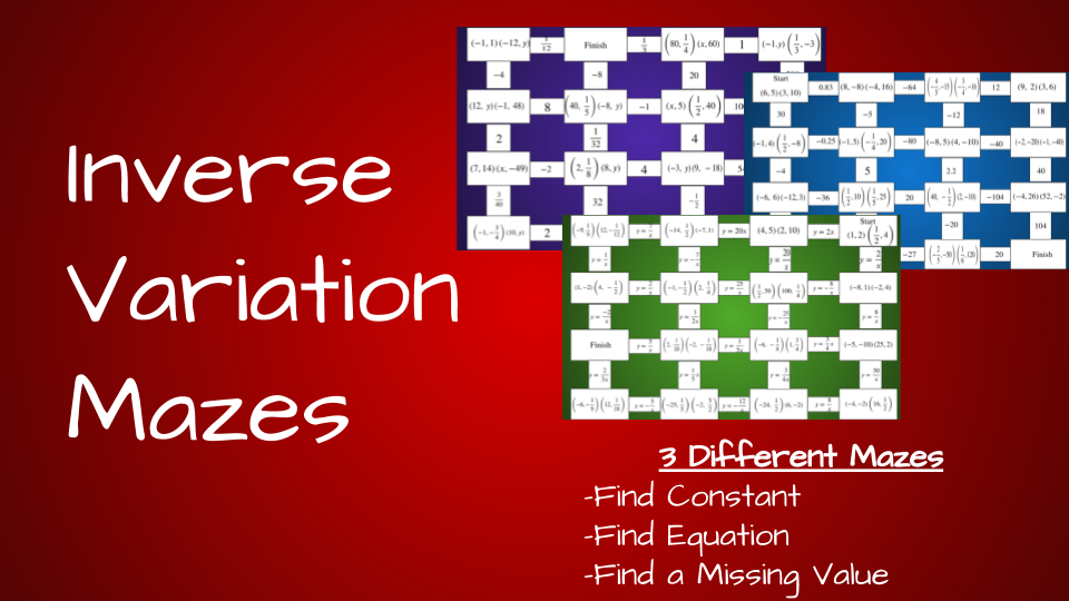 Inverse Variation inverse-variation