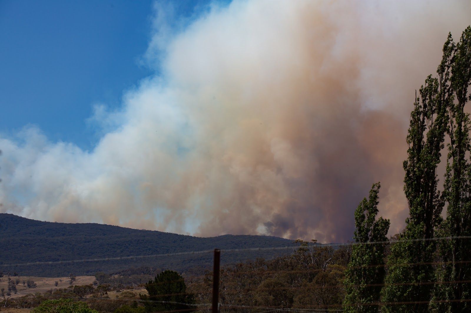 Tallaganda Wilderness Fire 2019-20: Chronology 24-29 November