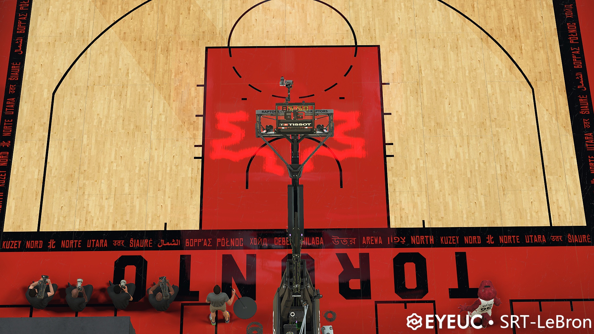 NBA 2K21 2020-21 Toronto Raptors Court by SRT-LeBron - Shuajota: NBA ...