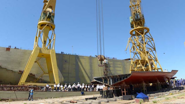 Defensa y Armas: El astillero Río Santiago puso en grada el primer ...