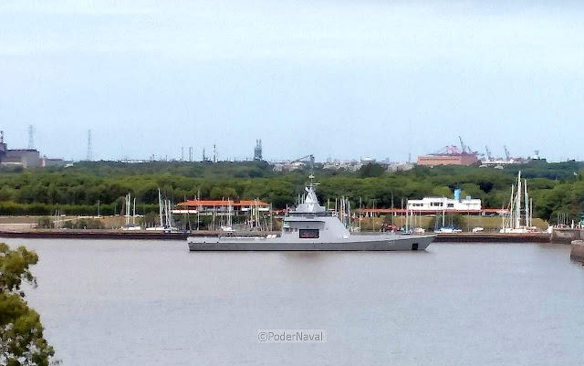 Poder Naval: El ARA Bouchard, ingresa al ADBA
