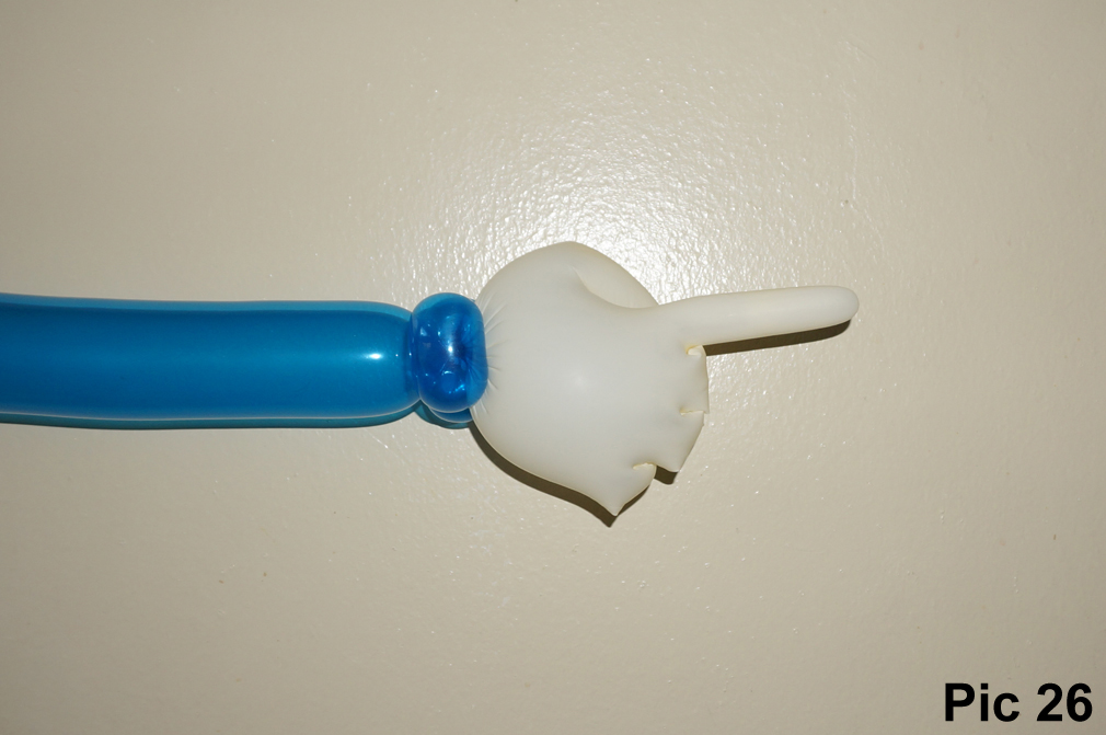 CLASSICAL: How to make hand signs (Like! Thumb up) out of balloons