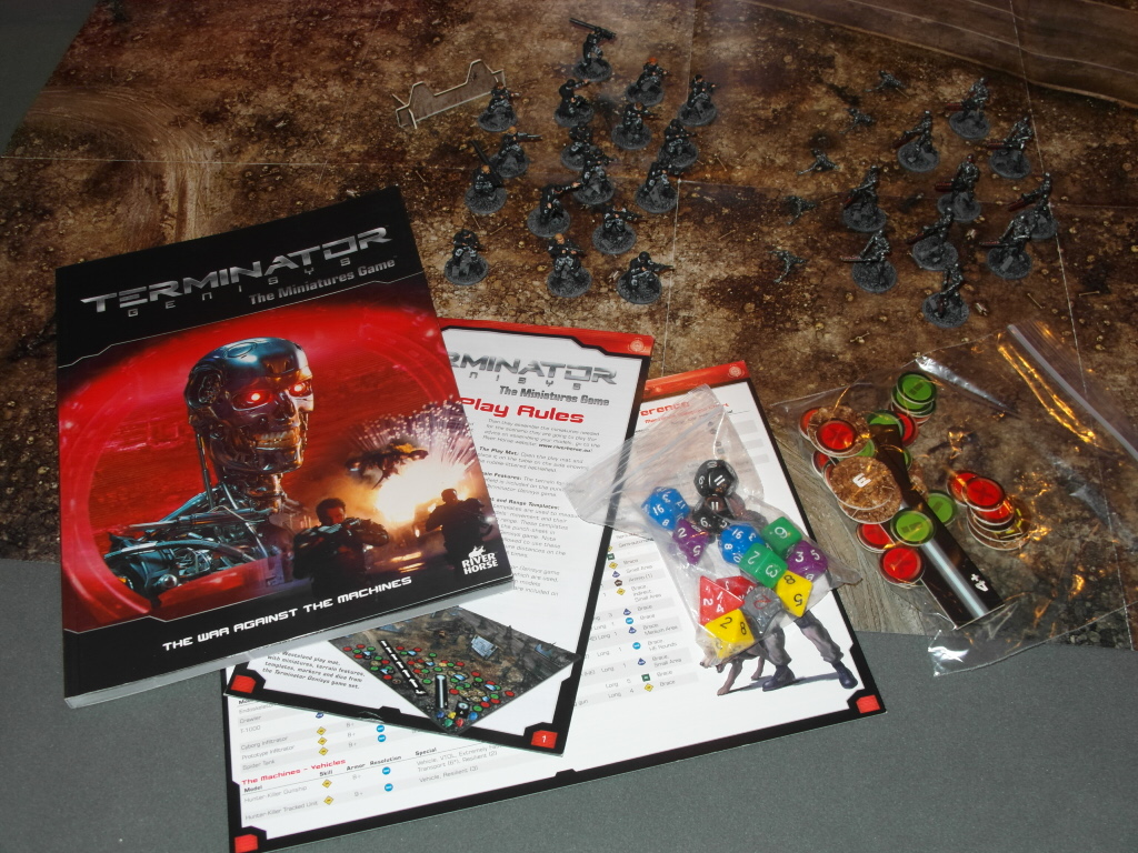 Dave's Gaming Place: Terminator Genisys Miniature Game - painted and ...