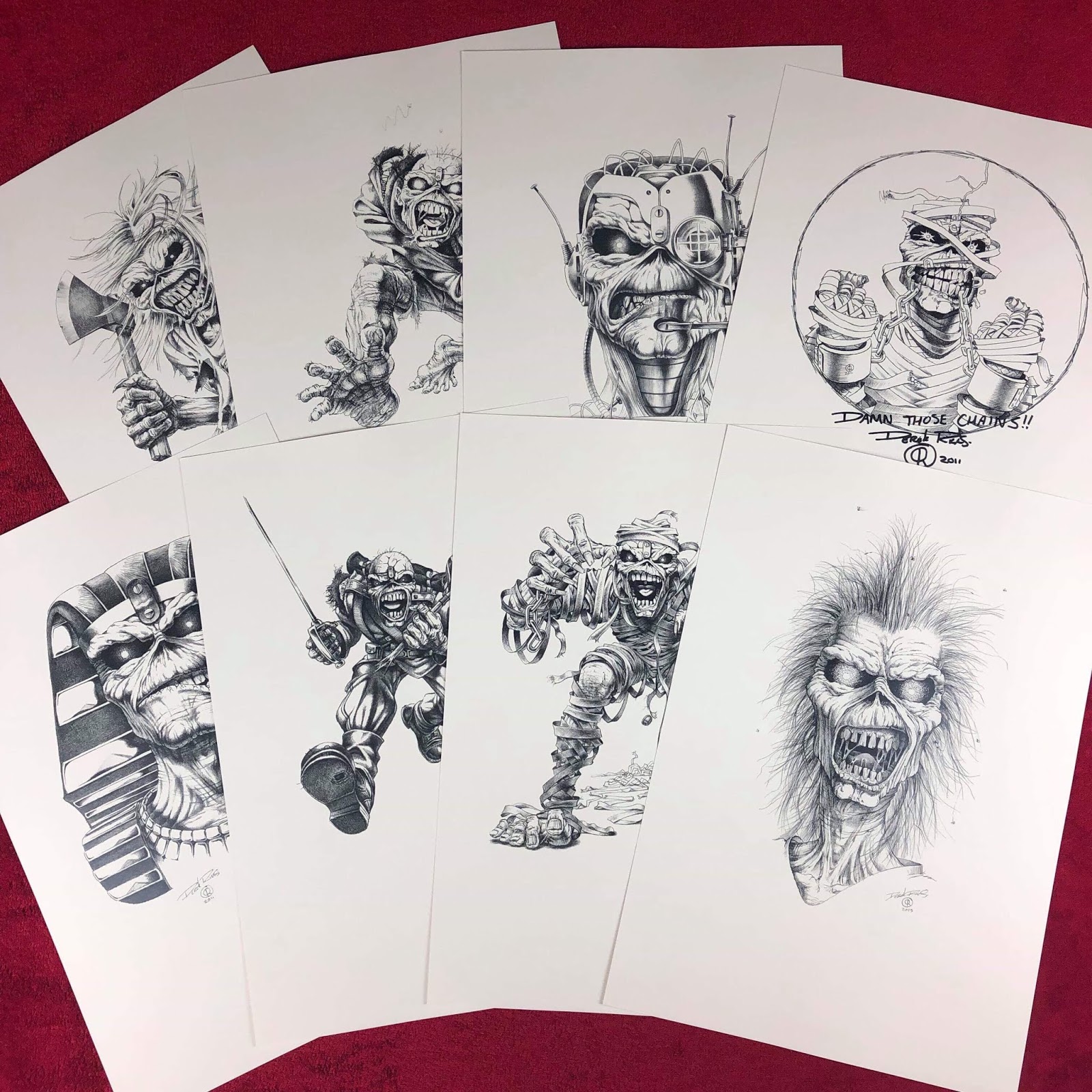 Derek Riggs: prints oficiais com até 80% de desconto no Brasil