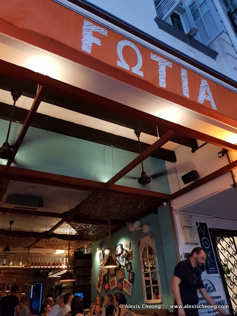 Greek restaurant review: Fotia at 28 Duxton Hill, Singapore 089610