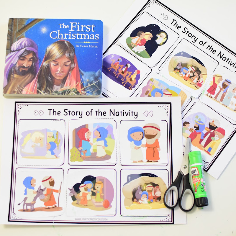 The Story of Christmas - Sequencing Activity | The Pinay Homeschooler