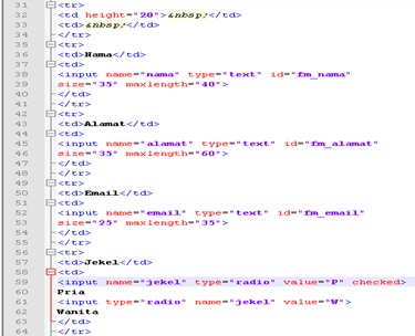 Membuat Form Input Data Dengan PHP