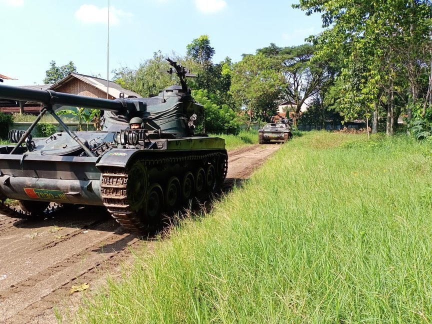 Latihan Manuver Ranpur Yonkav 4/KC - Yonkav 4/KC