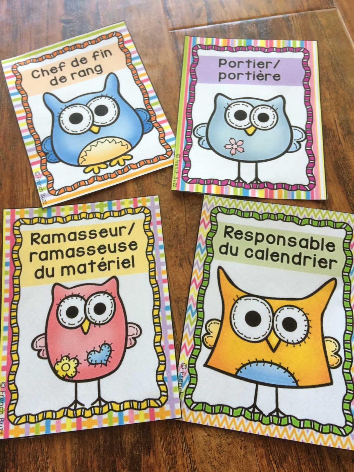 French Buzz - ressources en français: Nouveau décor pour la classe ...