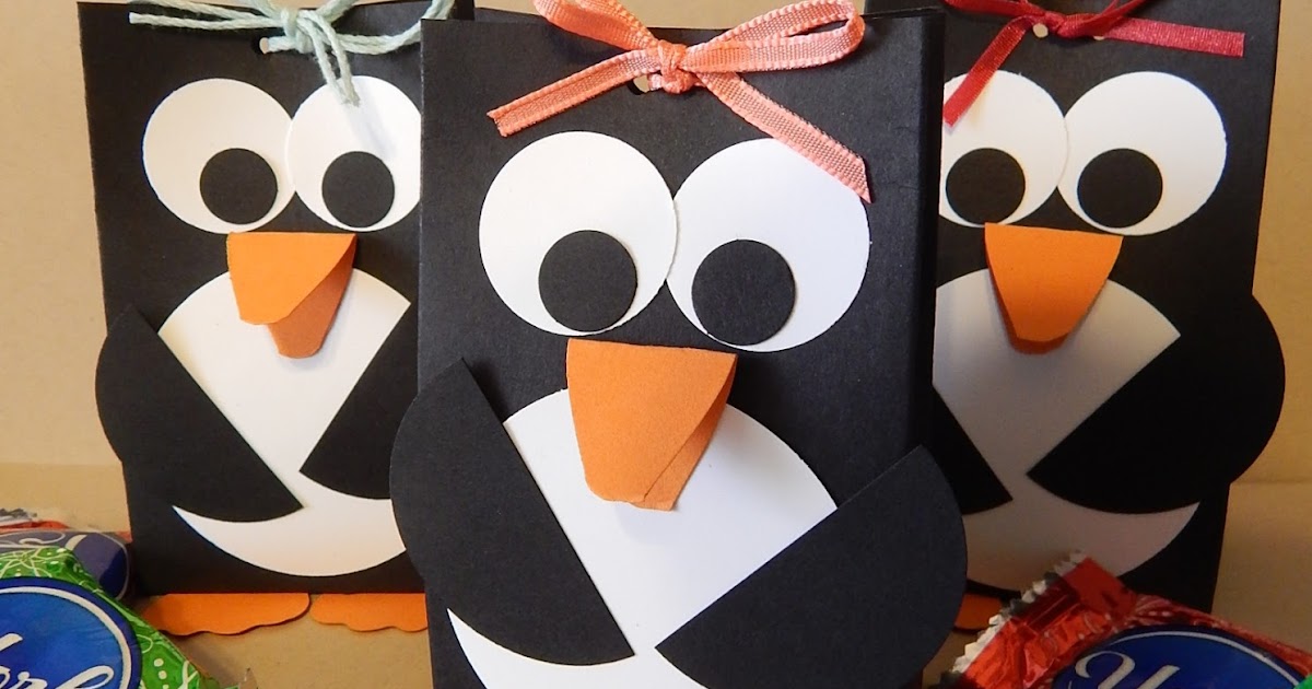 Ruth's Stamping Corner: Peppermint Penguin Boxes