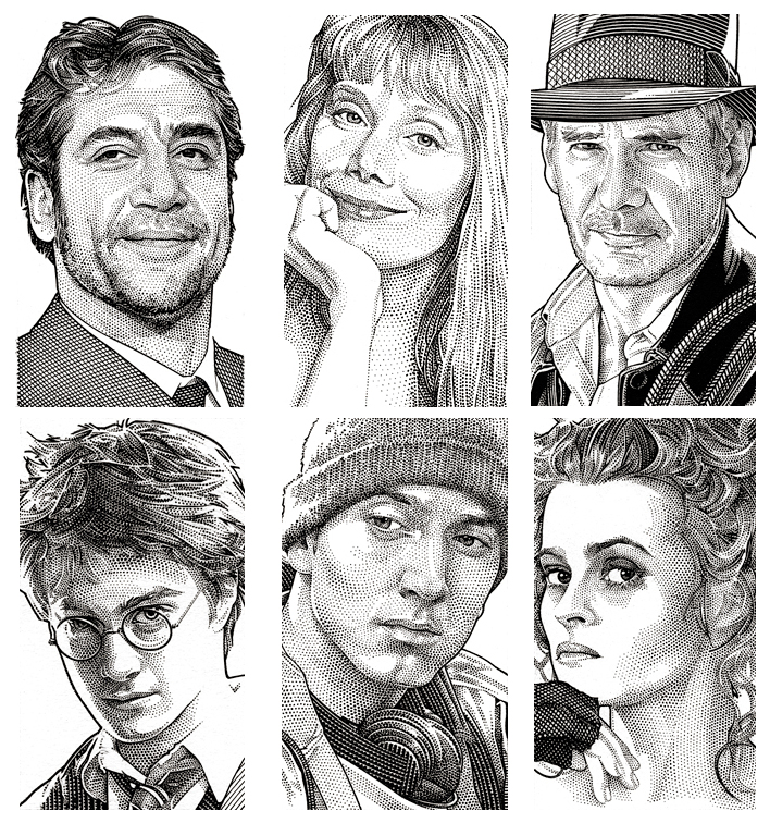 diseño gráfico & editorial: CrisVector y los retratos del Wall St ...