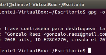Bit y tecla: Cifrar y descifrar documentos