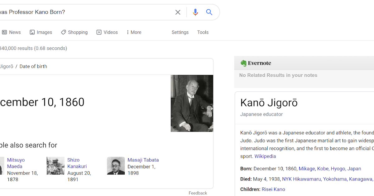 When was Professor Kano Born?