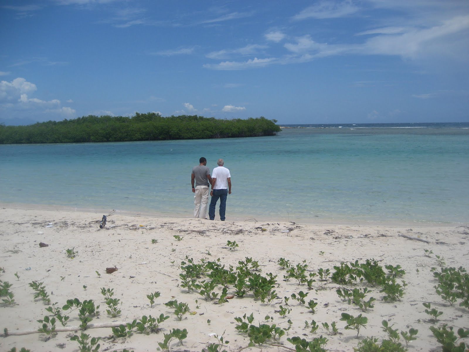 En Azua de Compostela, Las Caobitas, una playa virgen.