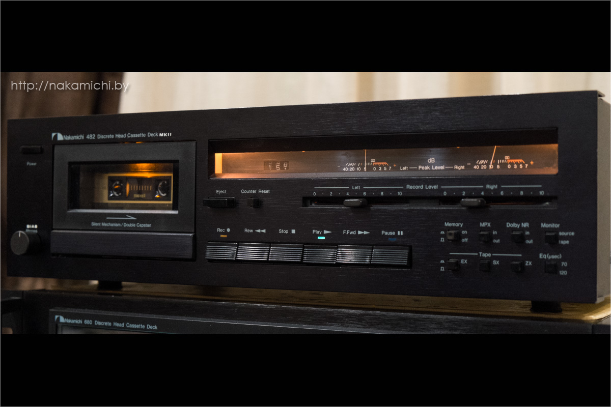 Vintage Audio: Nakamichi 482 MkII Discrete Head Cassette Deck