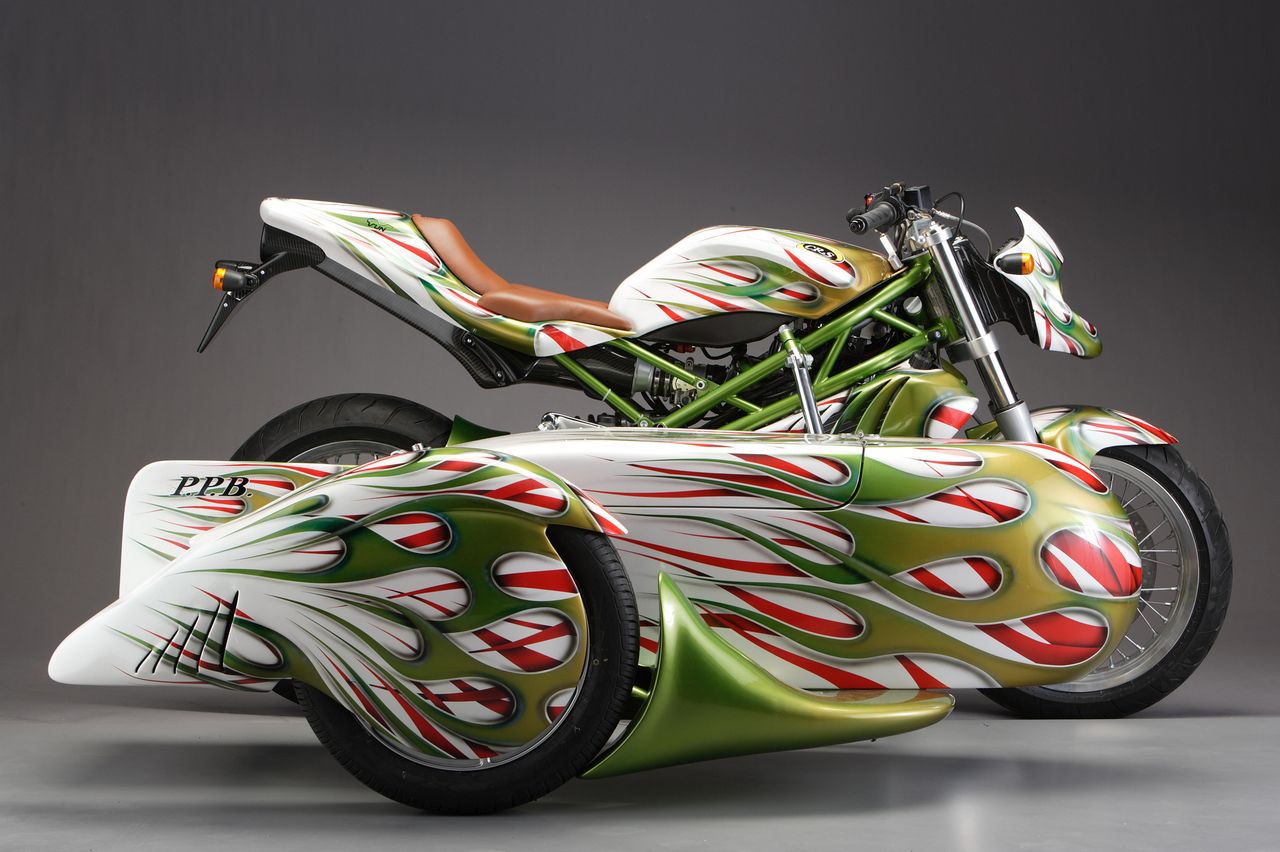 MOTORCYCLE 74: Italian sidecar design - PPB from CR&S