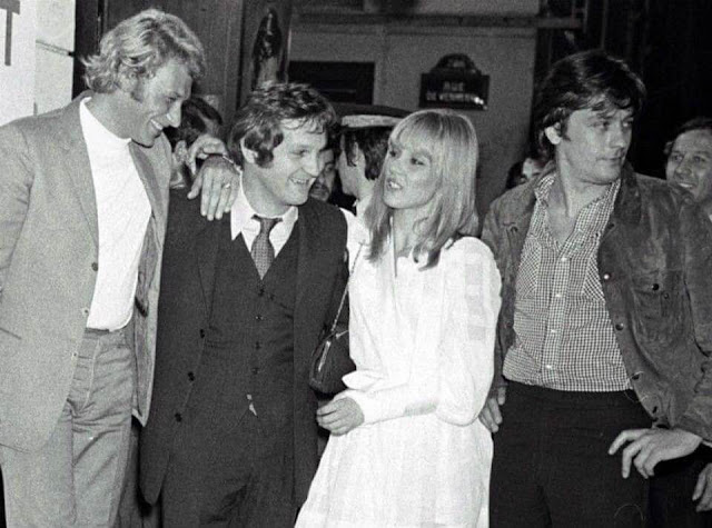 ALAIN DELON: JOHNNY HALLYDAY