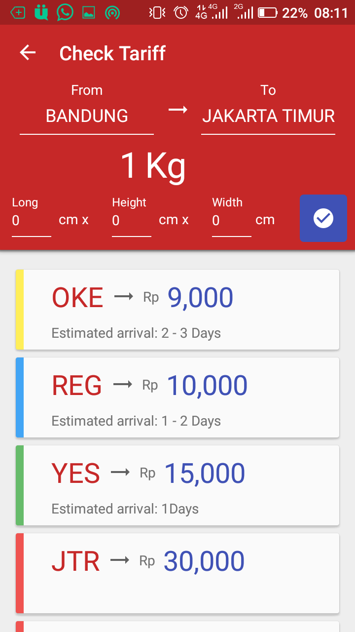 Review Aplikasi My JNE: Asisten Kurir Digital | Catatan Efi