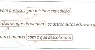 Português: Complemento do adjetivo