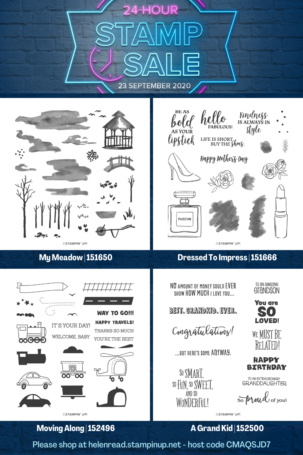 All Things Stampy: 24-hour stamp set - 15% off selected stamps