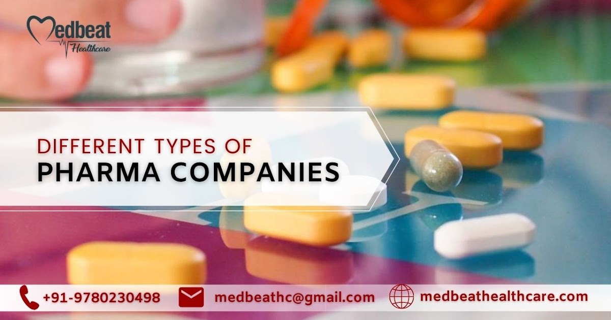 Medbeat Health Care: Different Types of Pharma Companies