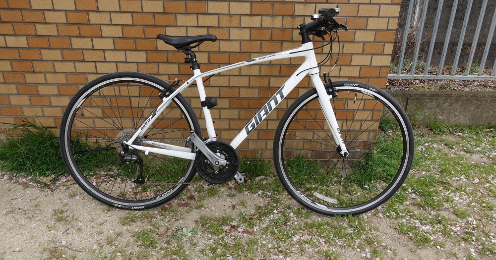 GIANTのESCAPE RX 3を中古で購入した-うまくいかないことが多すぎる！