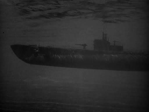 model ships in the cinema: Destination Tokyo 1943