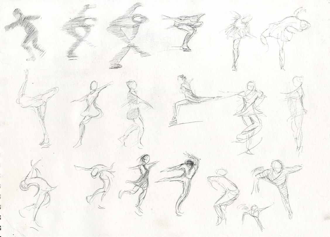 suburban sketches: Work for Assessment - Assignment 5 - Figure skating ...