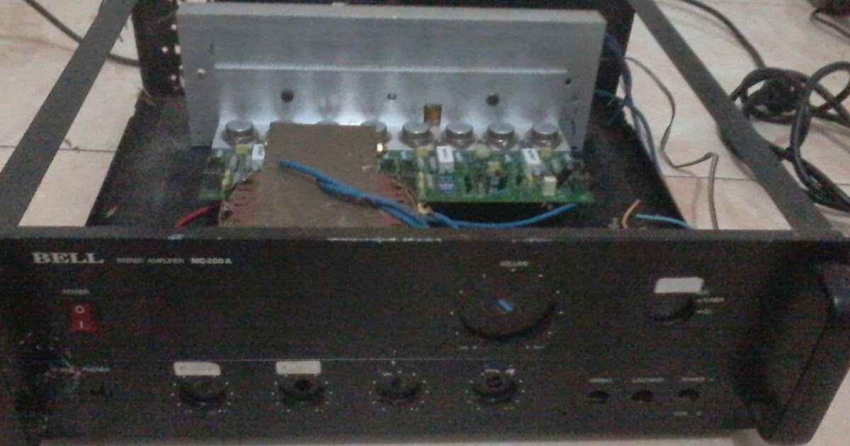 Belajar Membuat Sendiri Power Amplifier Rakitan - Electronic Hobbiest ...